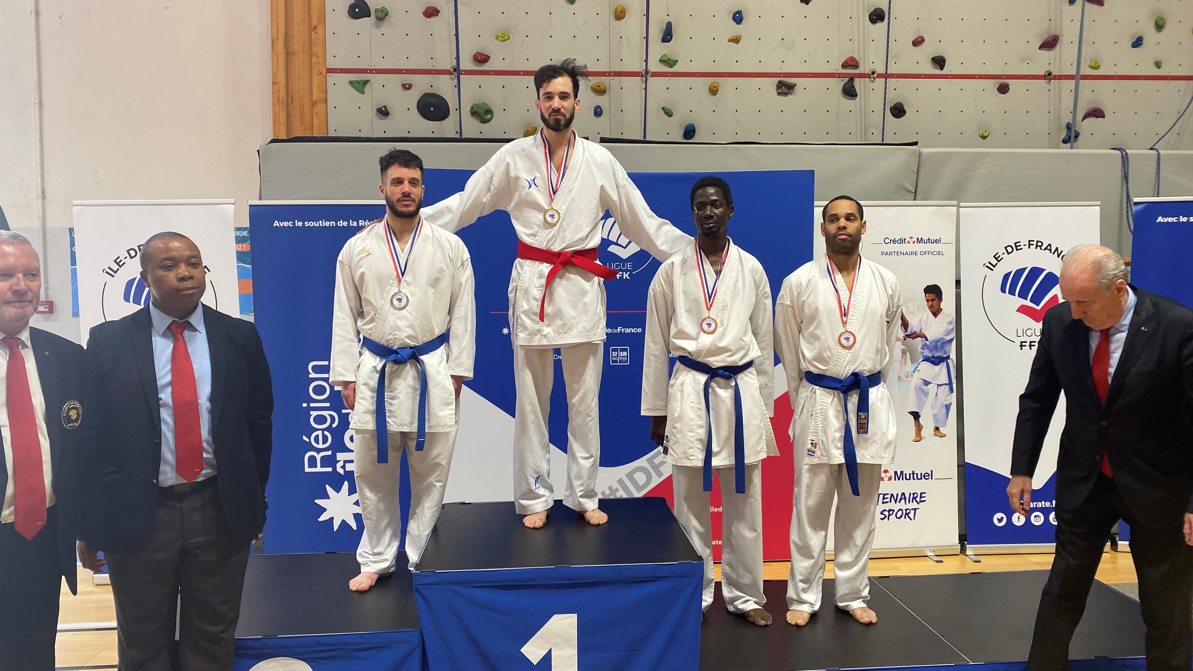 Le Budo Club Karaté sur le podium | Villeparisis