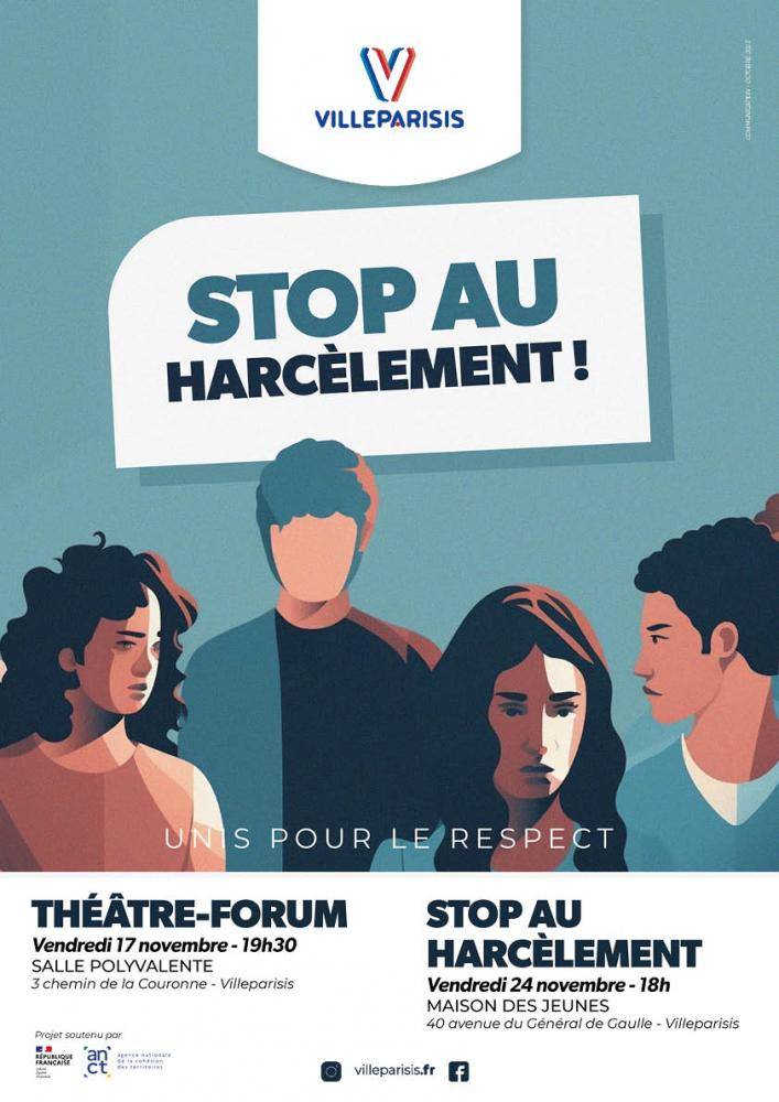 STOP au harcèlement | Villeparisis