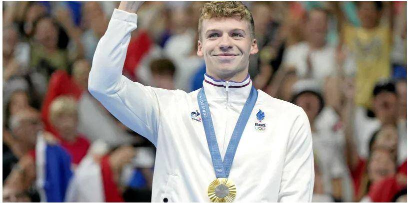 Léon Marchand, son père et son oncle ont nagé à Villeparisis natation ...